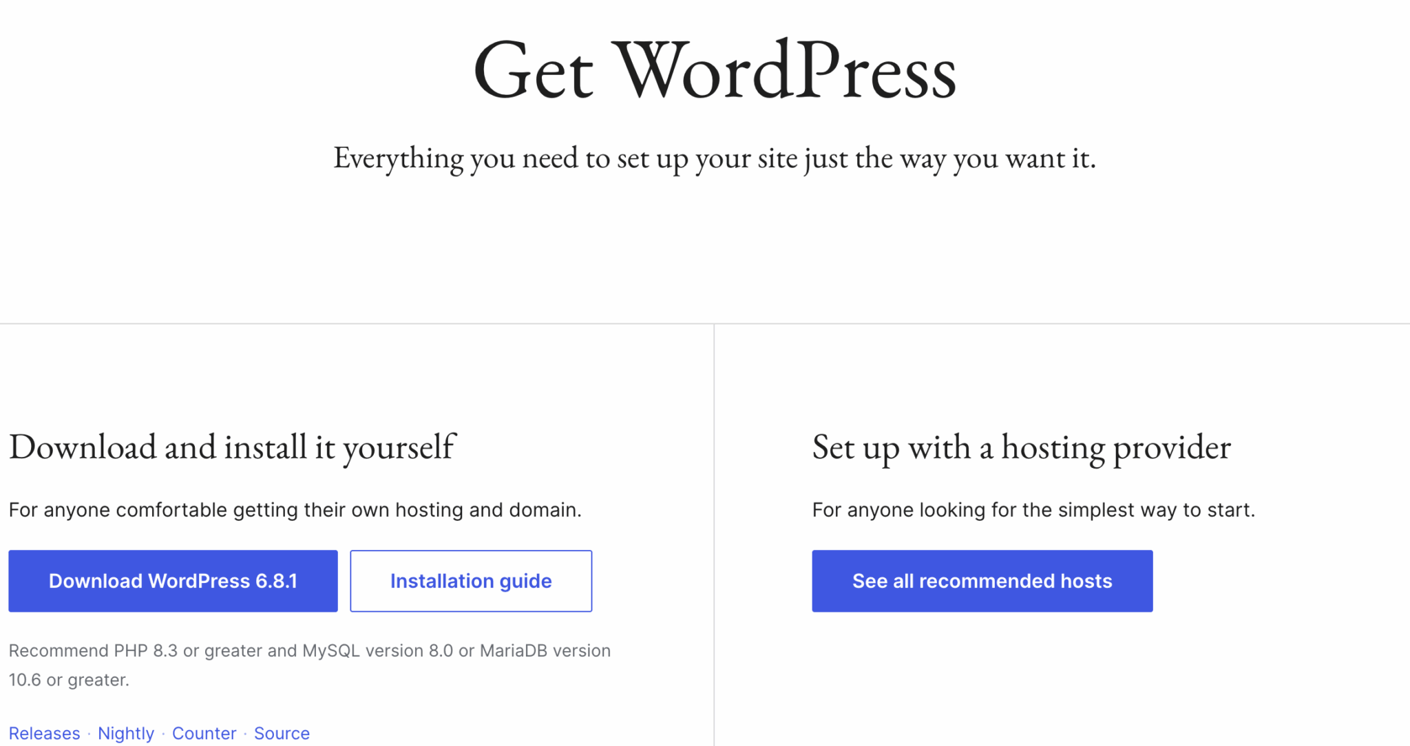 WordPress.com vs Self Hosted WordPress: What’s the Difference? - Clarity DX WordPress Blog